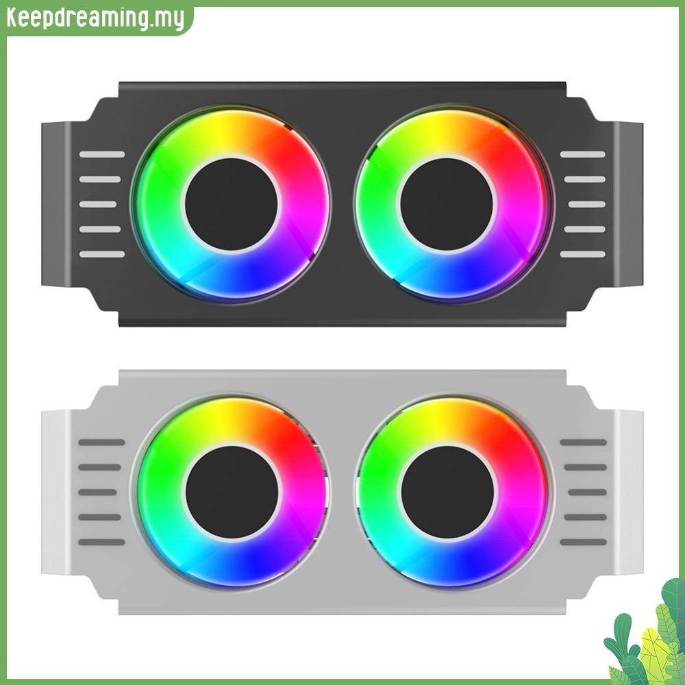 keepdreaming RAM Radiator with Dual 120mm Fan RAM Cooler 1000-4500+RPM ...