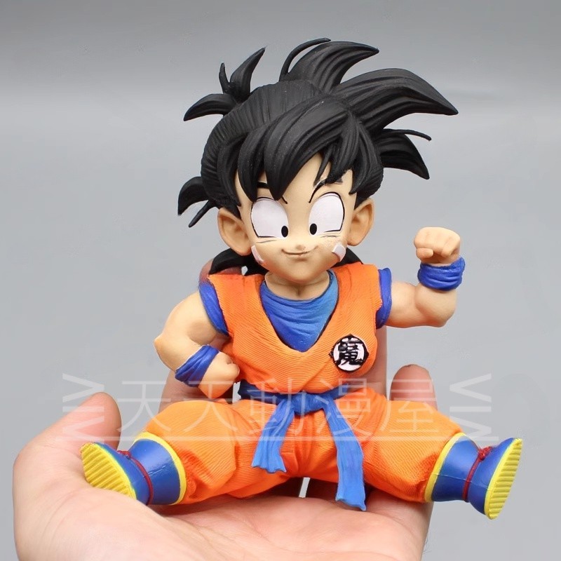 Free Shipping Dragon Ball Model GK Sitting Posture Childhood Gohan Come ...