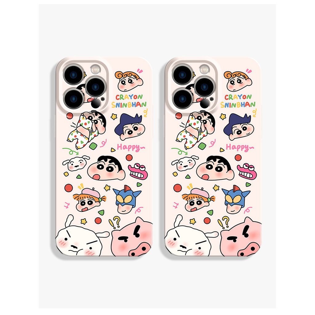 Pink Crayon Shin-Chan Film Phone Case Suitable for Samsung S21 S22 ...