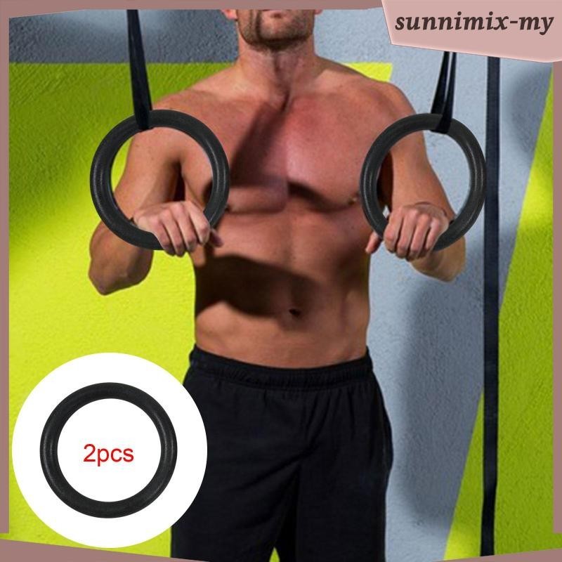 [SunnimixMY] 2x Gymnastics Rings for Men Women Home Gym Full Body ...