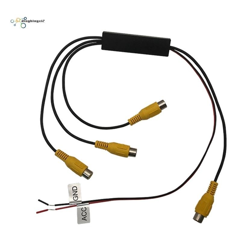 1 in 3 Out Video Adapter AV Cable Video Converter AV Splitter | Shopee ...