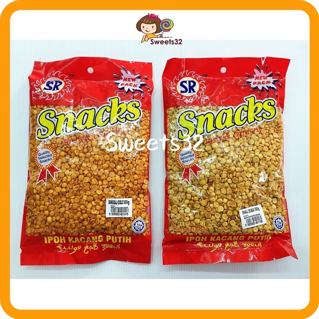 Dhall Kacang Parapu Sedap 500gm (Chili/Biasa) SR Muruku halal | Shopee ...