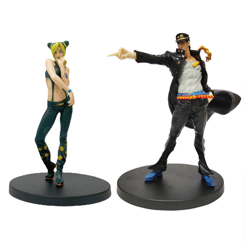 17cm Anime JoJo's Bizarre Adventure Figure Kujo Jotaro JKujoh Jolyne ...