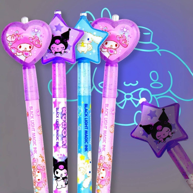 Sanrio Hello Kitty Cinnamoroll Cute Magic Invisible Highlighter Pen ...