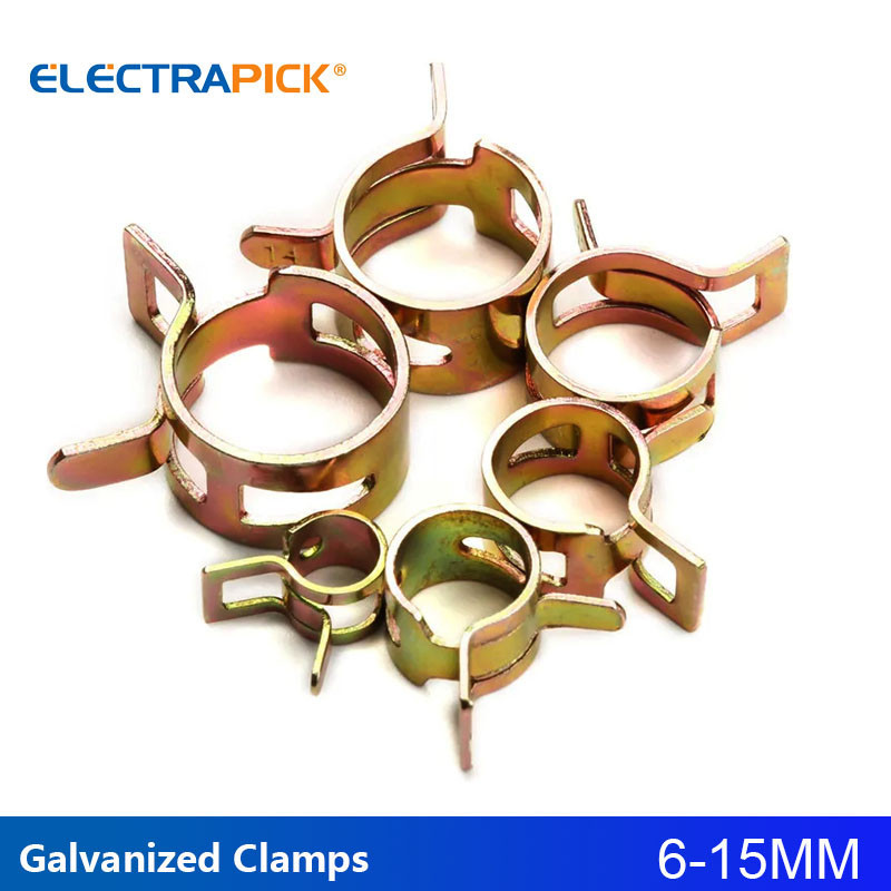 Electrapick 1Pcs Spring Clip Fuel Line Hose Water Pipe Air Tube Clamps ...