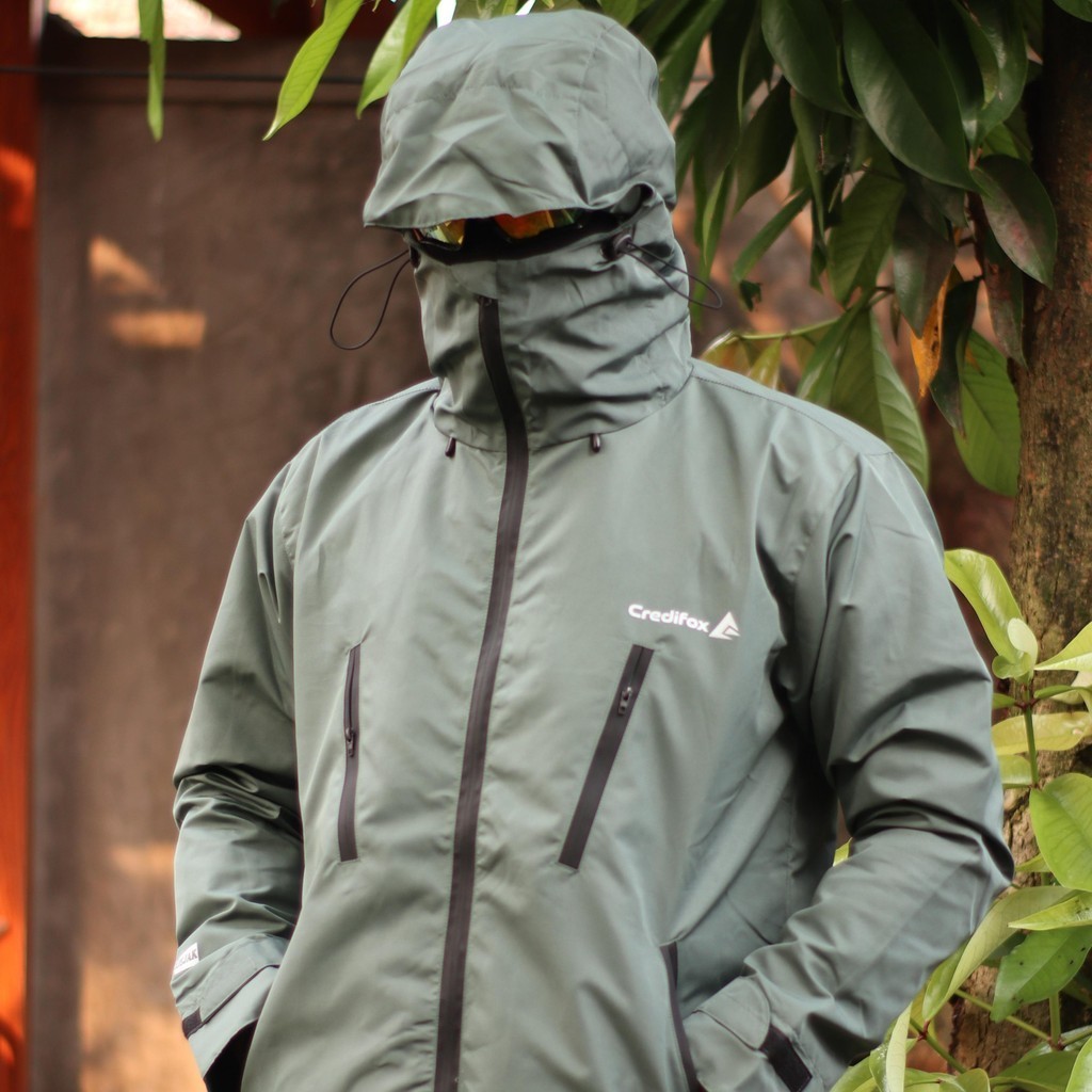 Gorpcore waterproof jacket Series Hacking Traces Season 2 Material ...