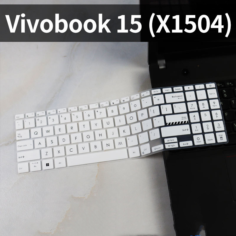 Silicone Keyboard Cover for ASUS Vivobook15 X1504 Computer Keyboard ...