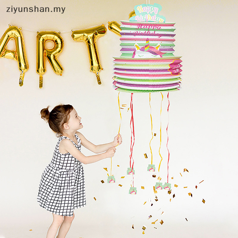 ziyunshan Cartoon Animals Star Hot Air Balloon Pinata Kids Birthday ...