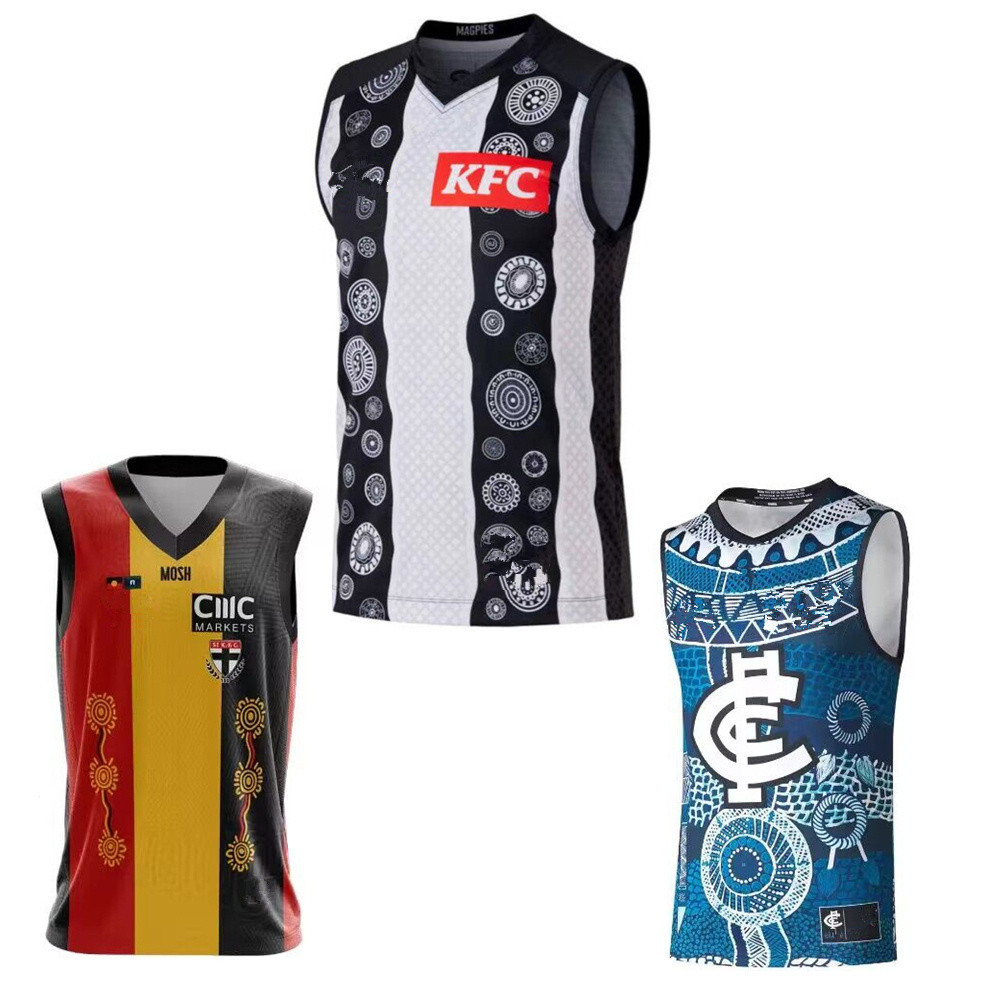 All Teams 2023 2024 AFL jersey Indigenous Geelong Cats GWS GIANTS ...