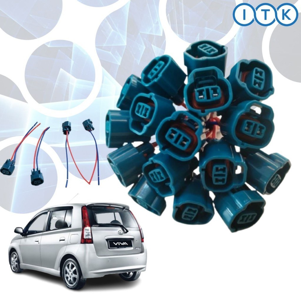 PERODUA VIVA PURGE SOLENOID (FICD) SOCKET CONNECTOR / AIRCOND PRESURE ...