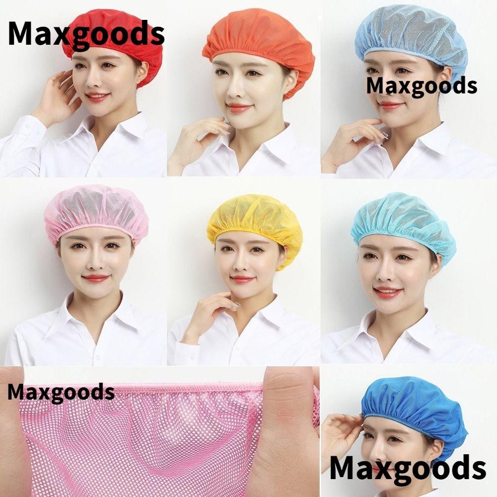 MAX Chef Hat, Sanitary Hair Nets Mesh Work Hat, Work Wear Breathable ...