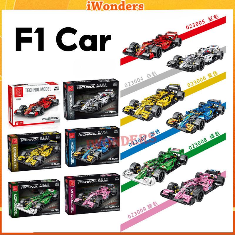 New High-tech Building Blocks F1 Formula 1 Remote Control Super Speed ...