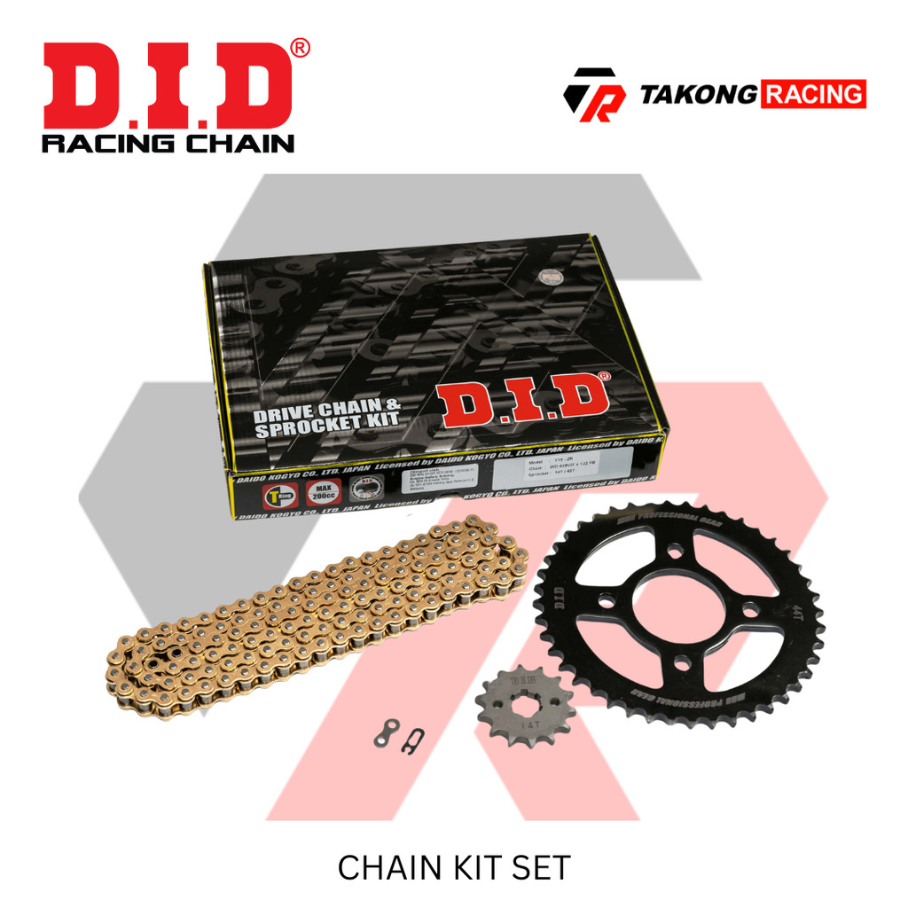 DID Chain Kit Set - 428VIX G&G - 135LC | Shopee Malaysia