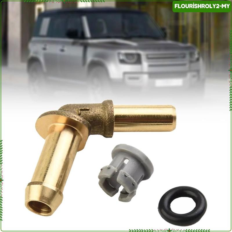 [Flourish] Thermostat Water Outlet Hose Connector Set LR048474 C2Z28258 ...