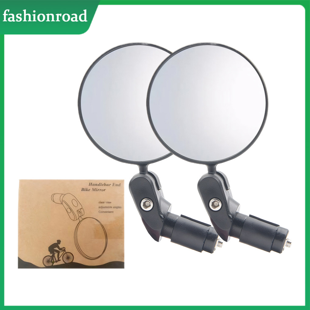 Wide-Angle Convex Mirror For Handlebar And Bike Safety 360 Degree Axial ...