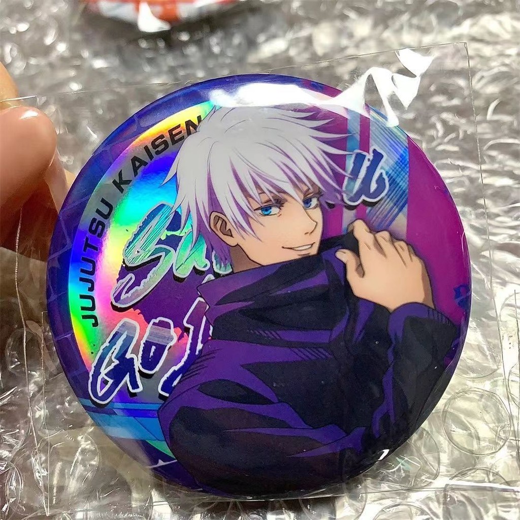 Jujutsu Kaisen Gojo Satori Badge Anime Goods Decoration for Anime Fans ...