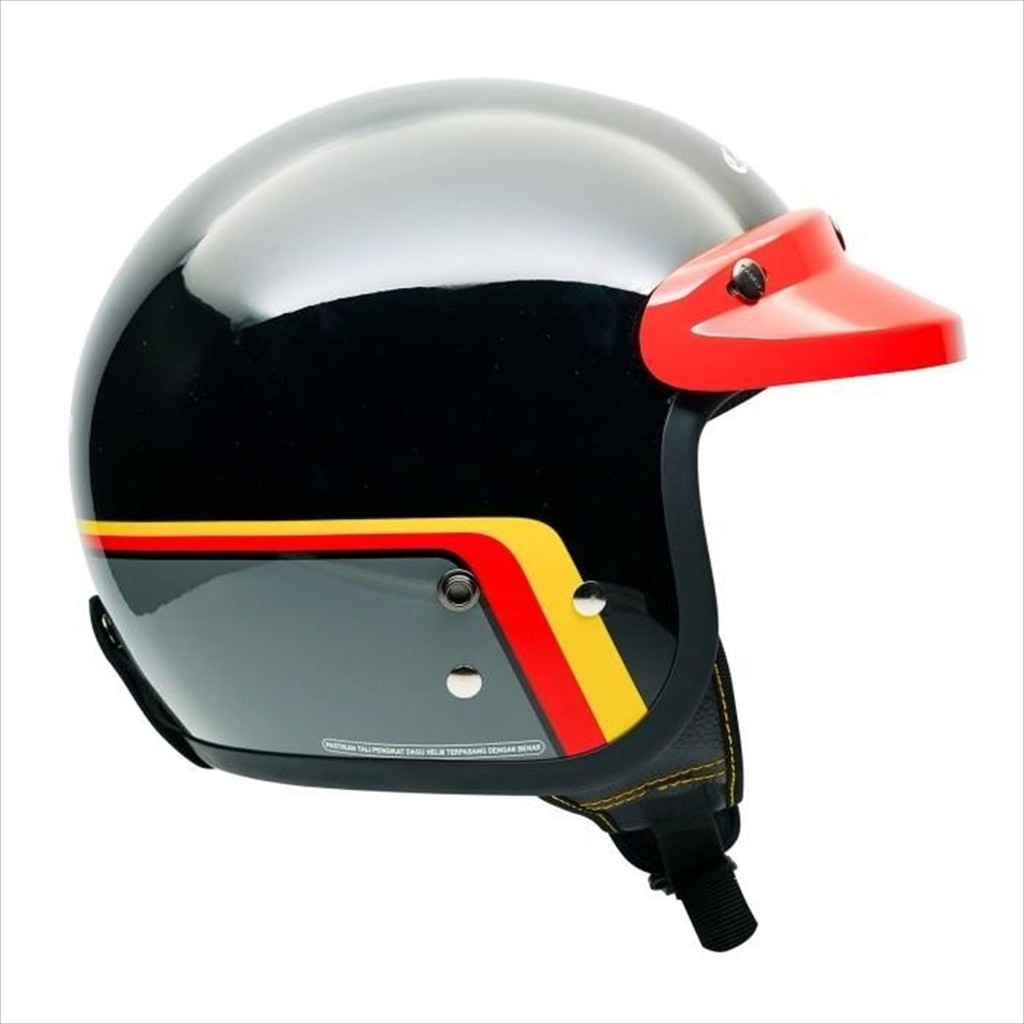 Cargloss HELMET CFM RETRO RACE TRACK CLASSIC | Black BLACK | Cf RETRO ...