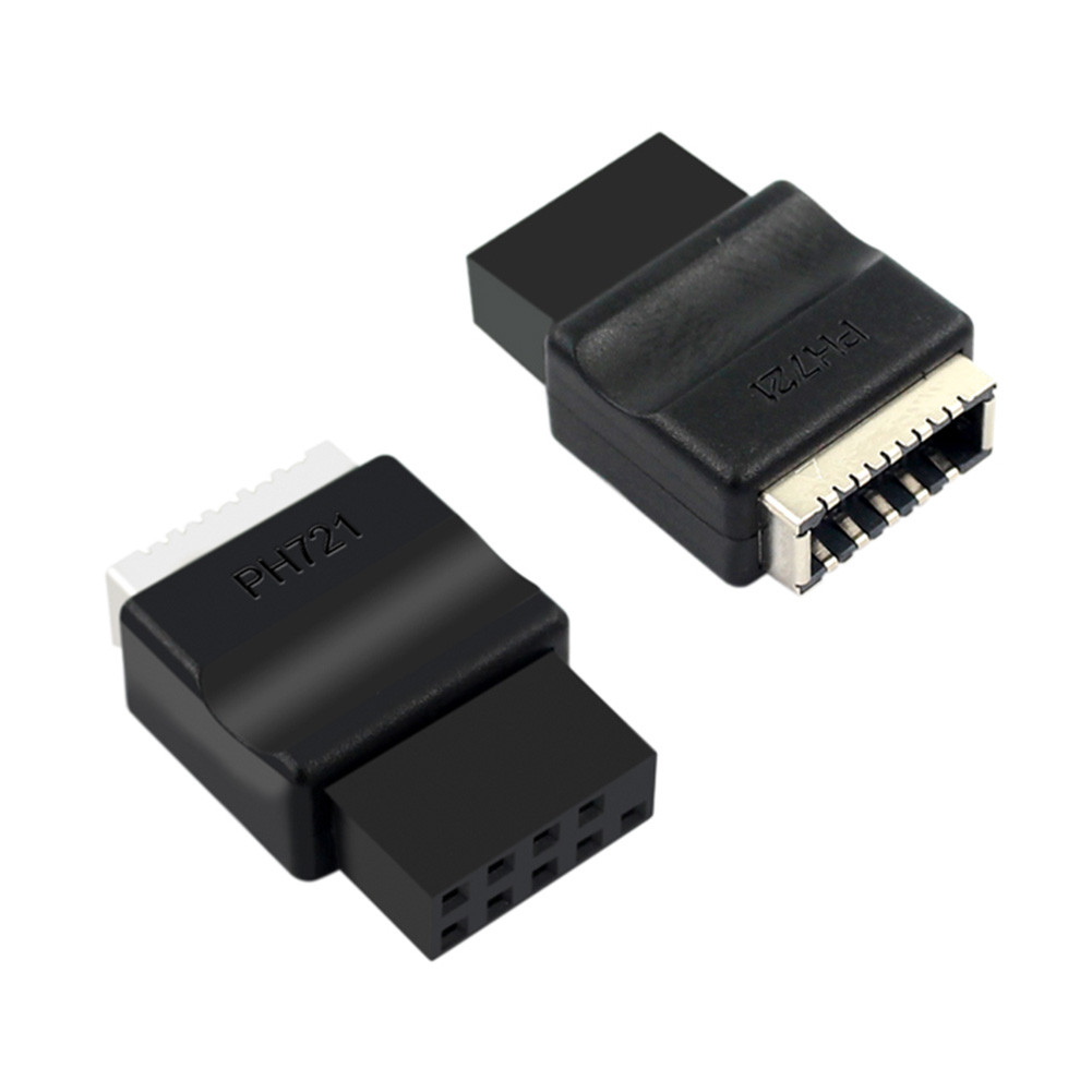 Motherboard USB 2.0 9-Pin to Type-E Front Panel Header Extension ...