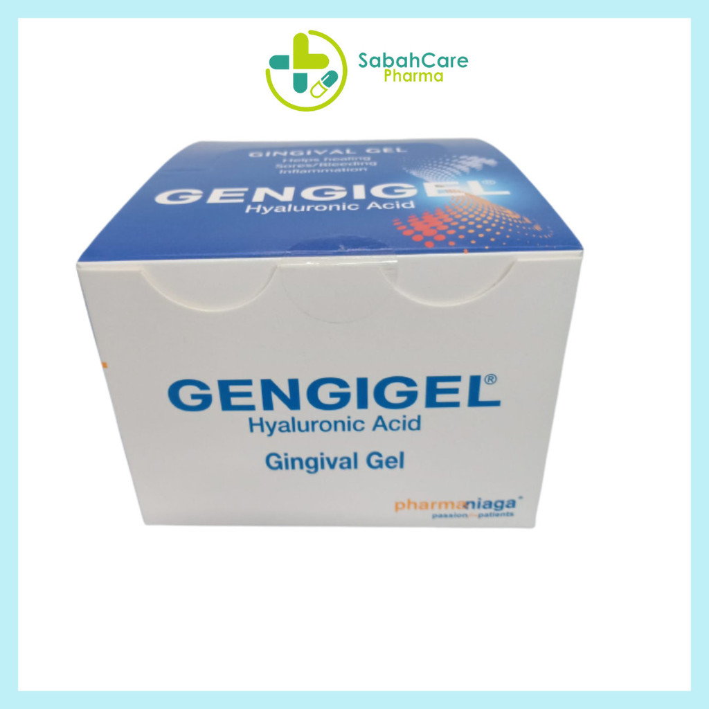 SABAHCARE PHARMANIAGA GENGIGEL 1G SACHET 100'S (HYALURONIC ACID 0.2% ...