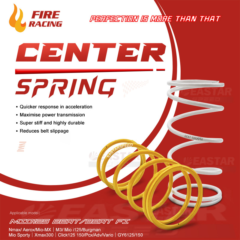 RACING CENTER CLUTCH SPRING 1000RPM 1200RPM FOR M3/MIO I125/AEROX/ NMAX ...