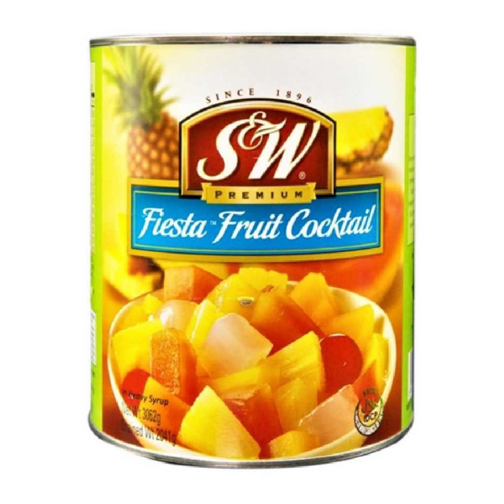 S&W FEISTA FRUIT COCKTAIL HEAVY SYRUP 850G / Sweet & Juicy Delight ...