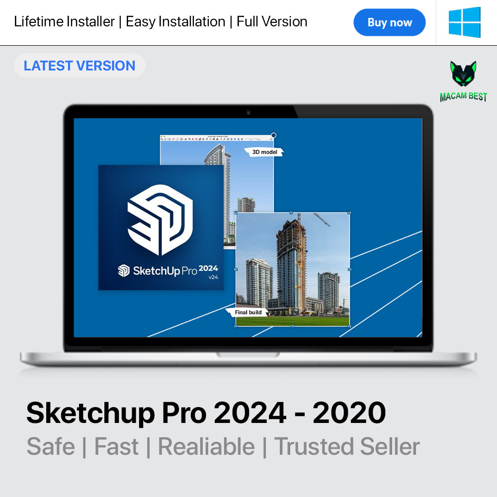 🚀 NEW SketchUp Pro 2024 + V-Ray + Enscape + Asset Library 🎨 | 🔥 Latest ...