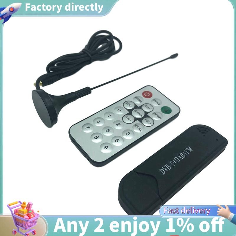 SDR Receiver SDR Radio Tuner Receiver Black RTL2832U USB2.0 DVB-T DAB ...