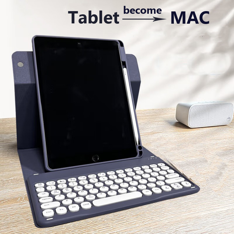 Keyboard Case for HUAWEI MatePad SE 2024 11inch AGS6-W09 360° Rotation Detachable Magnetic ...