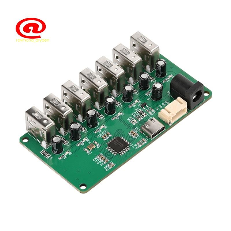 DC5V USB 2.0 HUB Module 1 to 7 Port USB Hub Seven Port Splitter ...