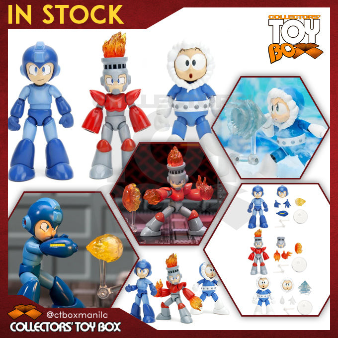 Jada Toys Mega Man Set (Megaman/Fireman/Iceman) | Shopee Malaysia