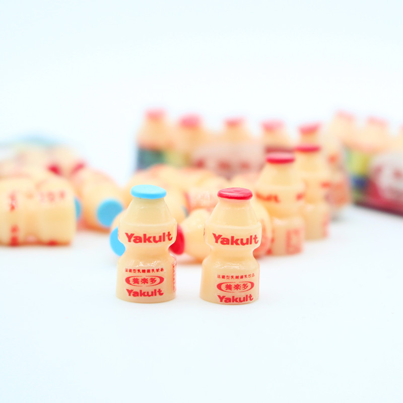 Dollhouse Mini Yakult Yogurt Bottle Miniature Simulation Food Toys ...