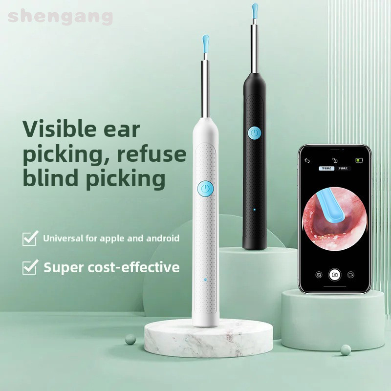 Visual Ear Picking Spoon HD Endoscope Professional Children Ear Picking ...