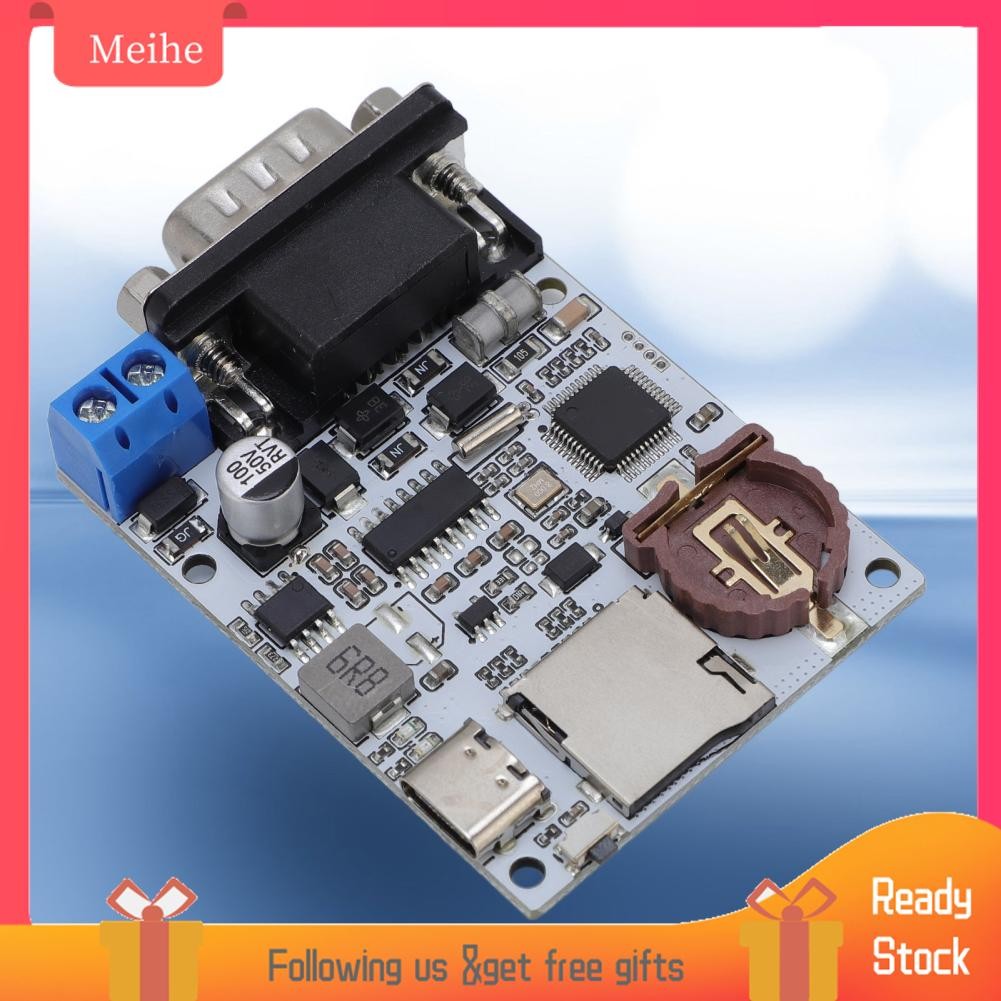 Meihe Serial Data Logger Recorder with Timestamp TXT File Archive Type ...