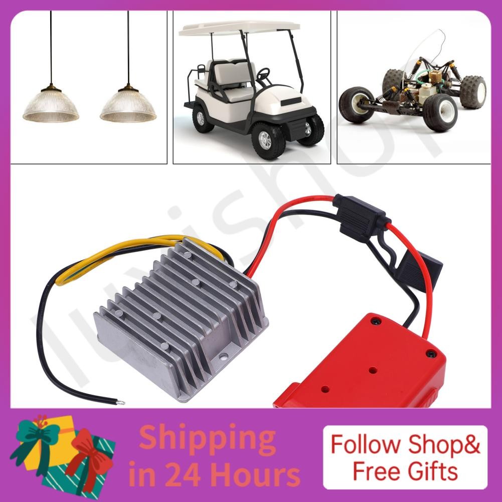 Iuxishop 18V to 12V Voltage Regulator Battery Reducer Suitable for ...