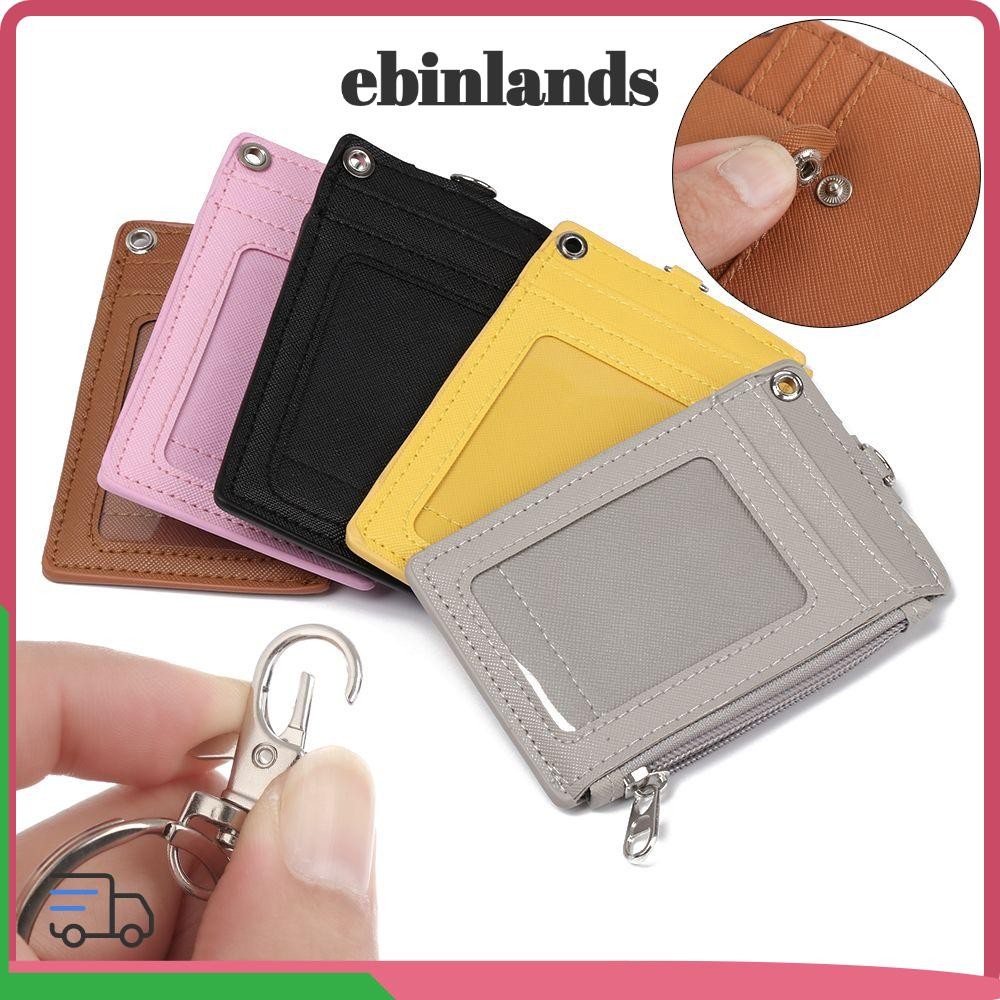 Cute PU Leather Coin Purse ID Card Credit Badge Holder Cards Cover With ...