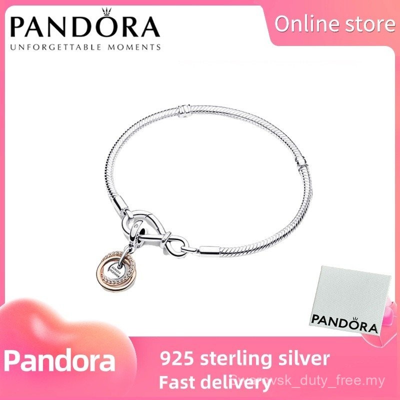 Pandora Accompanying Eternal Bracelet Set Fashion Jewelry Couple Gift ...