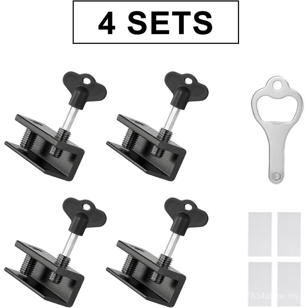 Black Sliding Window Lock Screen Window Plastic Steel Aluminum Alloy ...