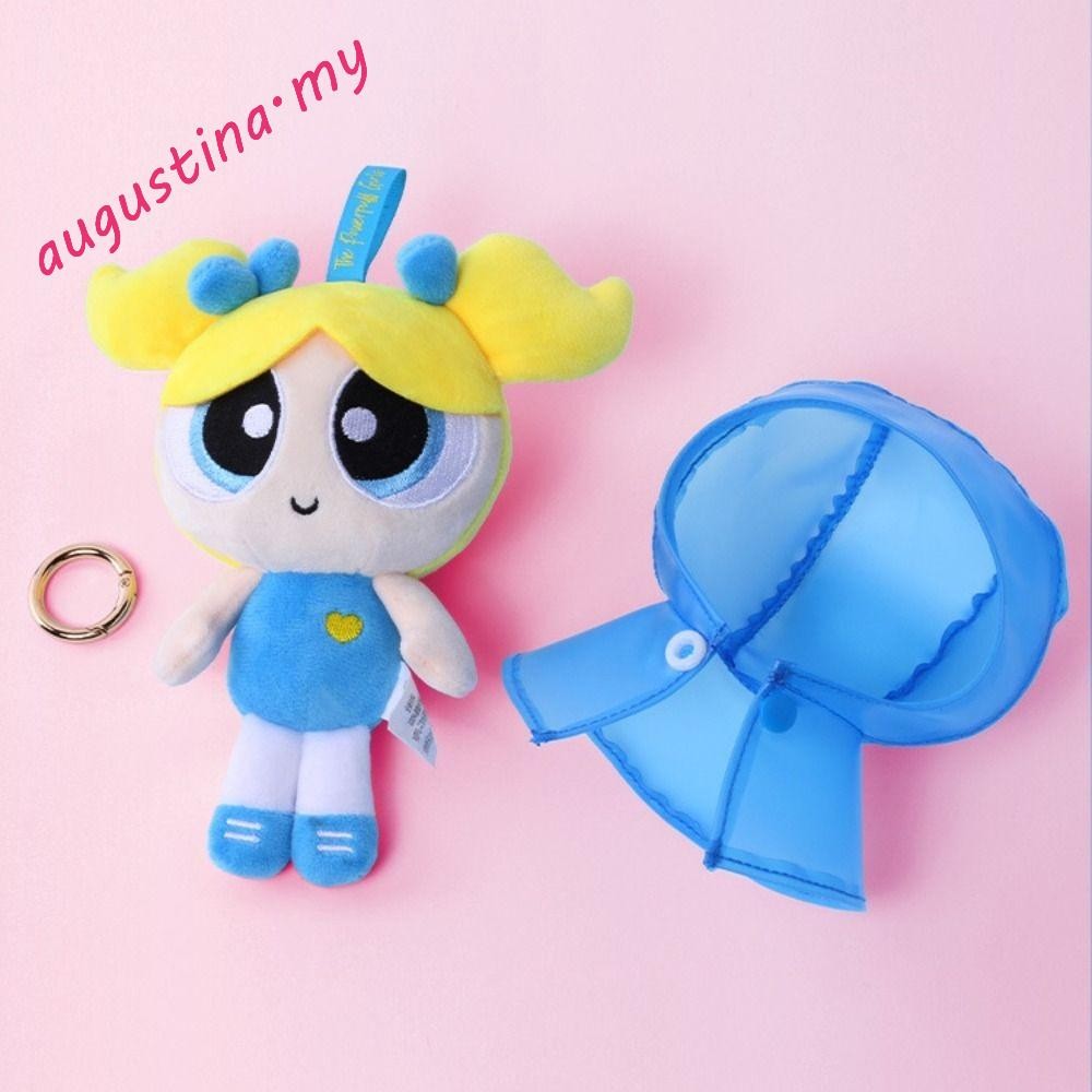 AUGUSTINA Powerpuff Girls Plush Toy, Car Key Ring Kawaii Plush Dolls ...
