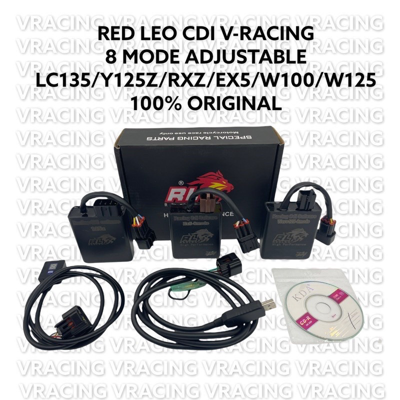 LC135 EX5 Wave125 Red Leo Cdi Unit Dyno System 100% Original | Shopee ...