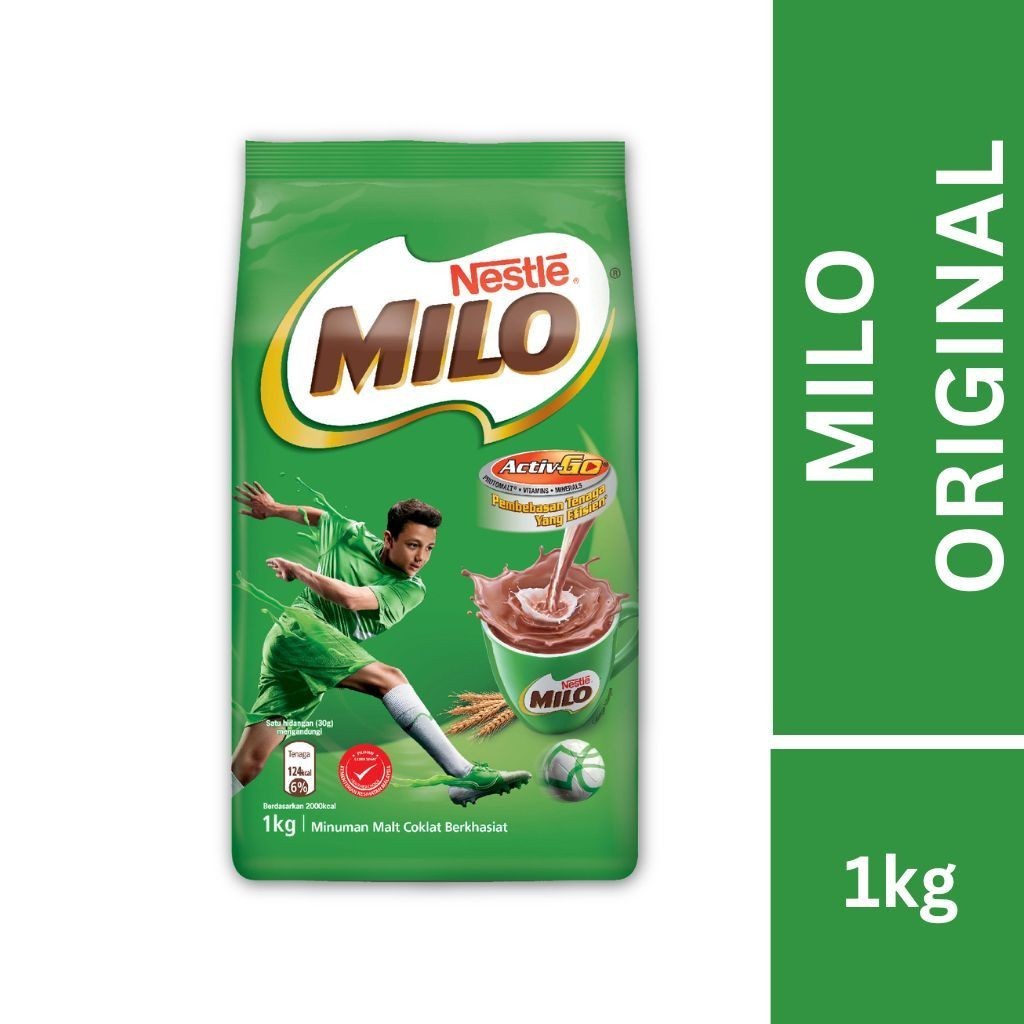 NESTLE Milo Activ-Go Chocolate Malt Powder (1kg/2kg/2.2kg) | Shopee ...