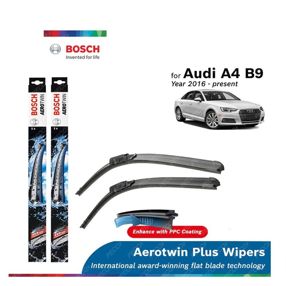 Bosch Aerotwin Plus Multi Clip Wiper Set for Audi A4 B9 (24"/20 ...