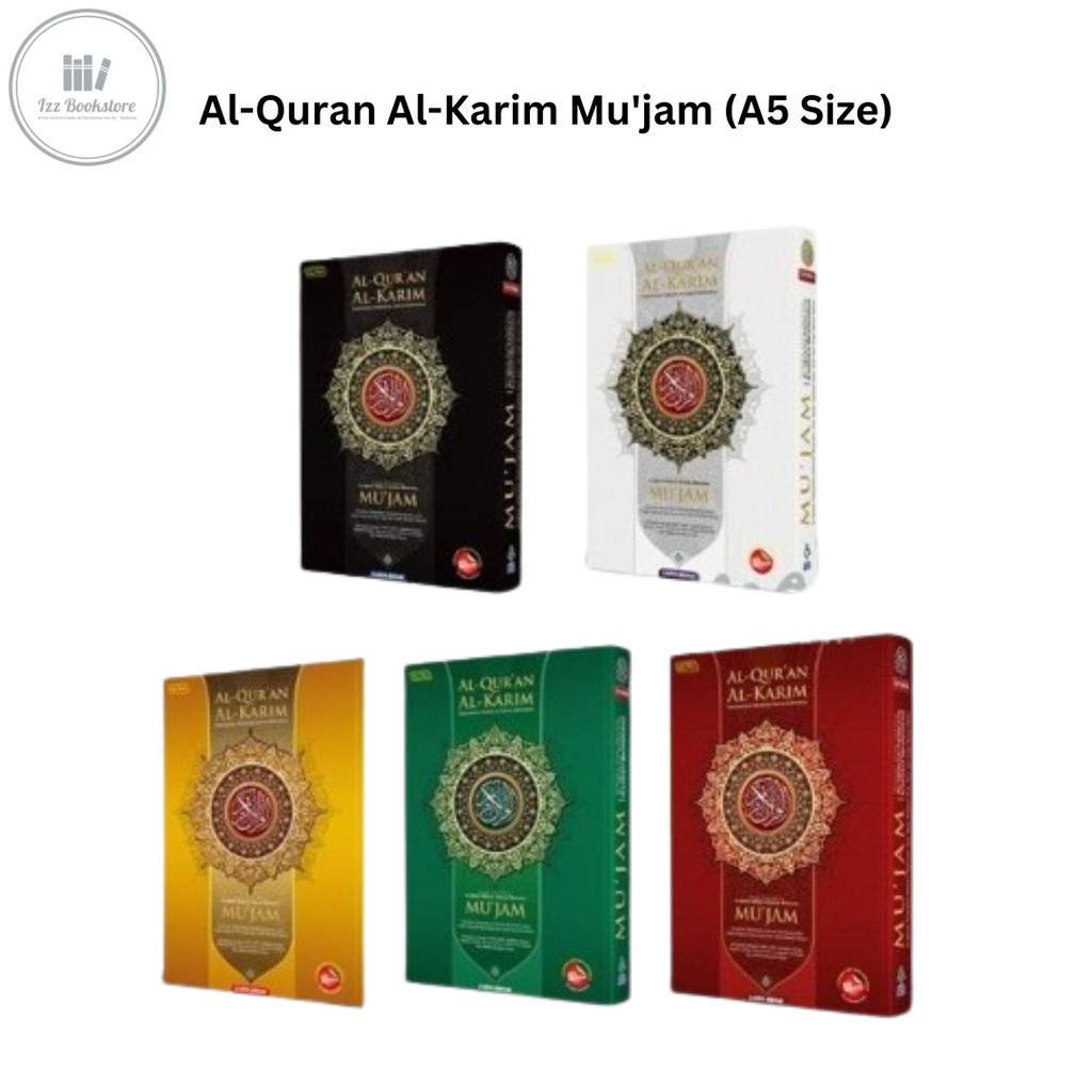 [KK] KARYA BESTARI Al-Quran Al-Karim MU'JAM Hard Cover (A5 Size ...