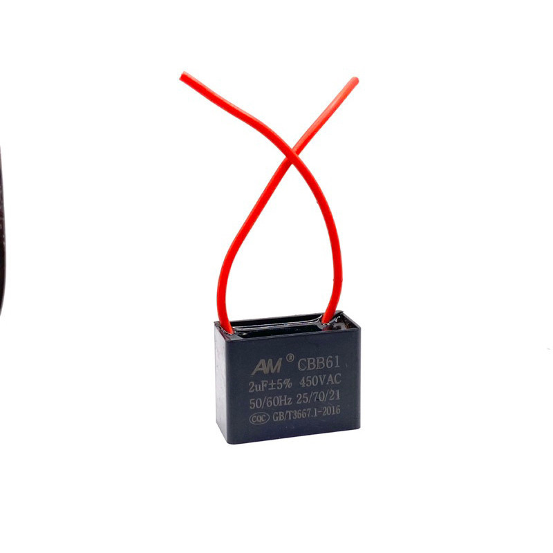 2uf 450V CBB61 Fan C Electric Capacitor Ceiling Industrial New Sent ...