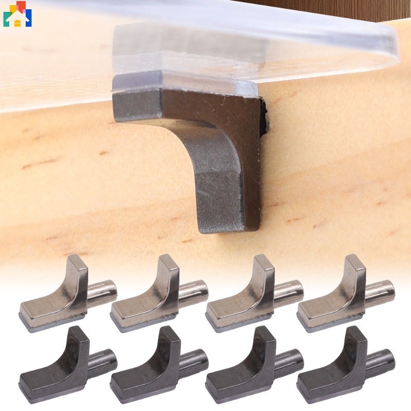 1/4Pcs Shelf Brackets Support Studs Pegs Shelves Separator Fixed ...