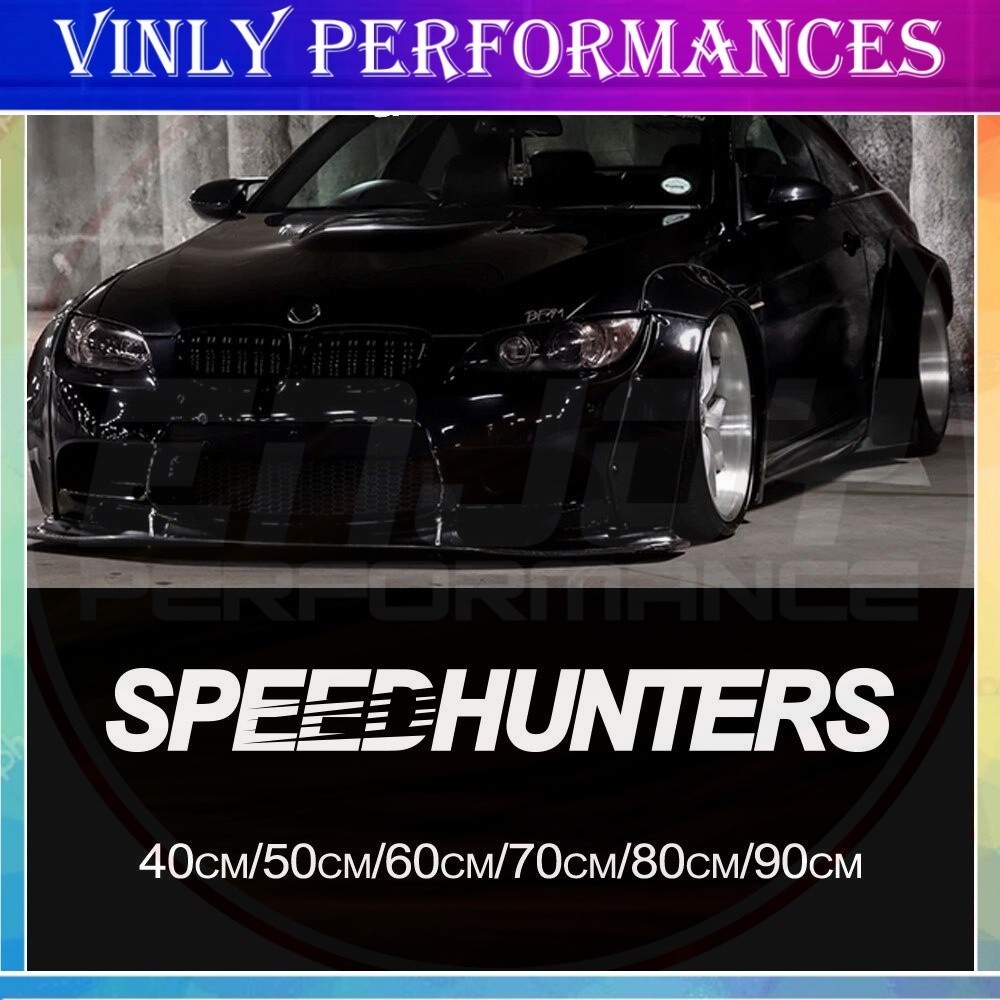 Speed Hunters Graphics Car Vinyl Stickers Waterproof Racing Body Truck ...