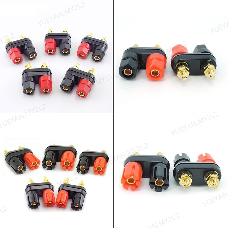 4mm banana plug binding post terminal connector Dual Female Banana ...