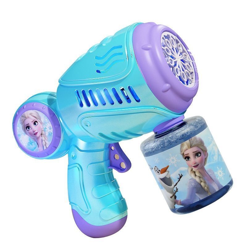 Toy Gift Fully Automatic Electric Bubble Machine Frozen Outdoor Puzzle ...