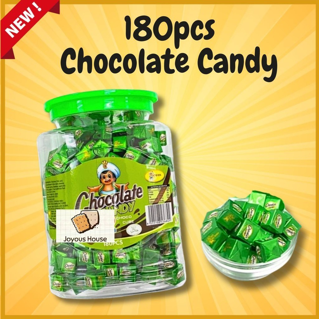 180pcs Alibaba Chocolate Candy / Choco Cube | Shopee Malaysia