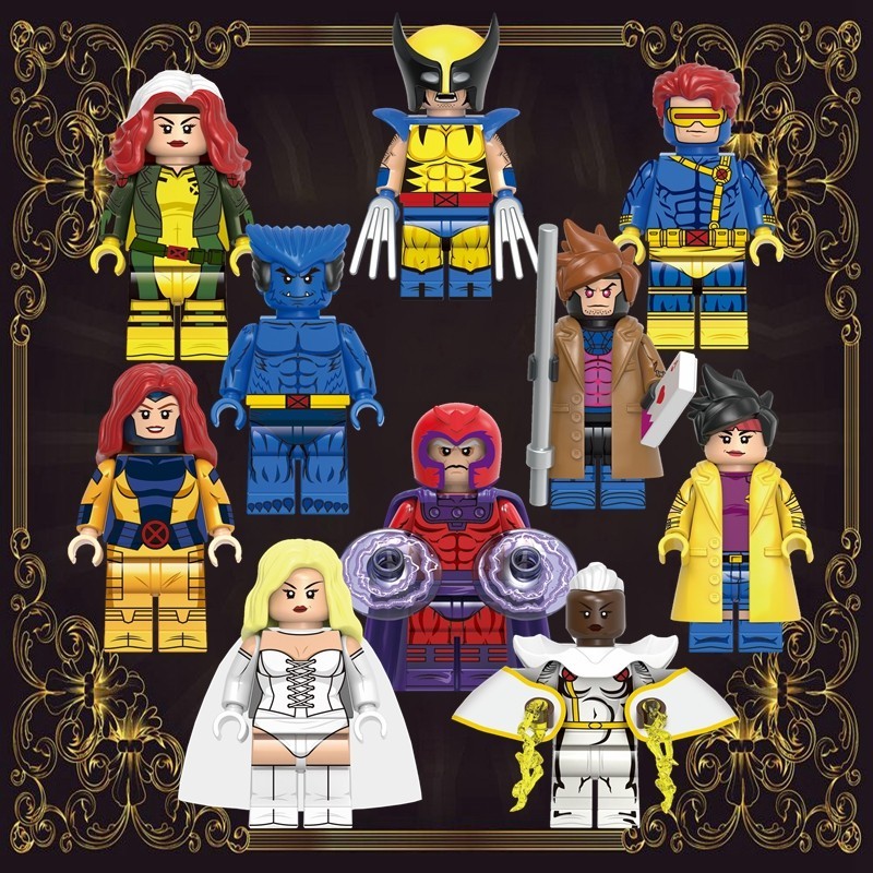 Magneto Marvel Birthday Gift Education Toys For Children DIY Building ...