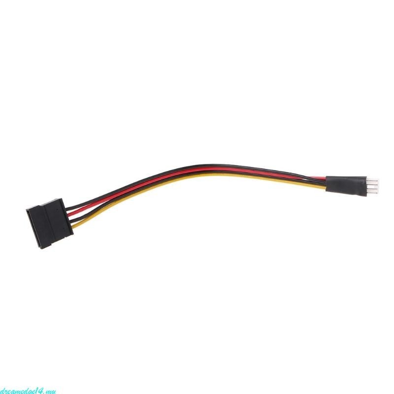 dreamedge14 4Pin FDD Floppy Male to 15Pin Female Adapter Converter Hard ...
